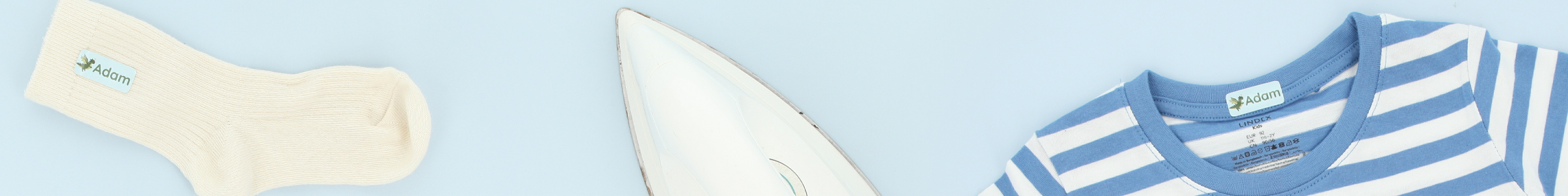 Strygemærker til tøj - Design selv - Gratis fragt | Identiketter.dk